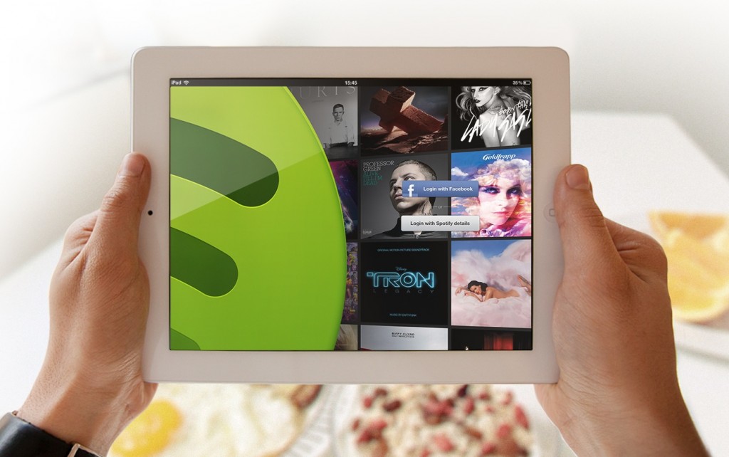 Spotify Launches ipad App - adomedia